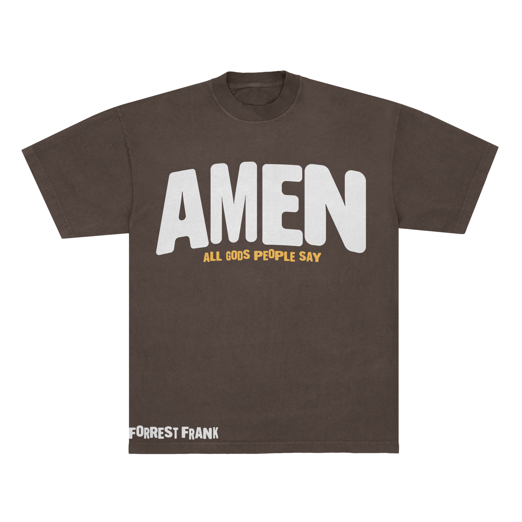 Amen Brown T-Shirt